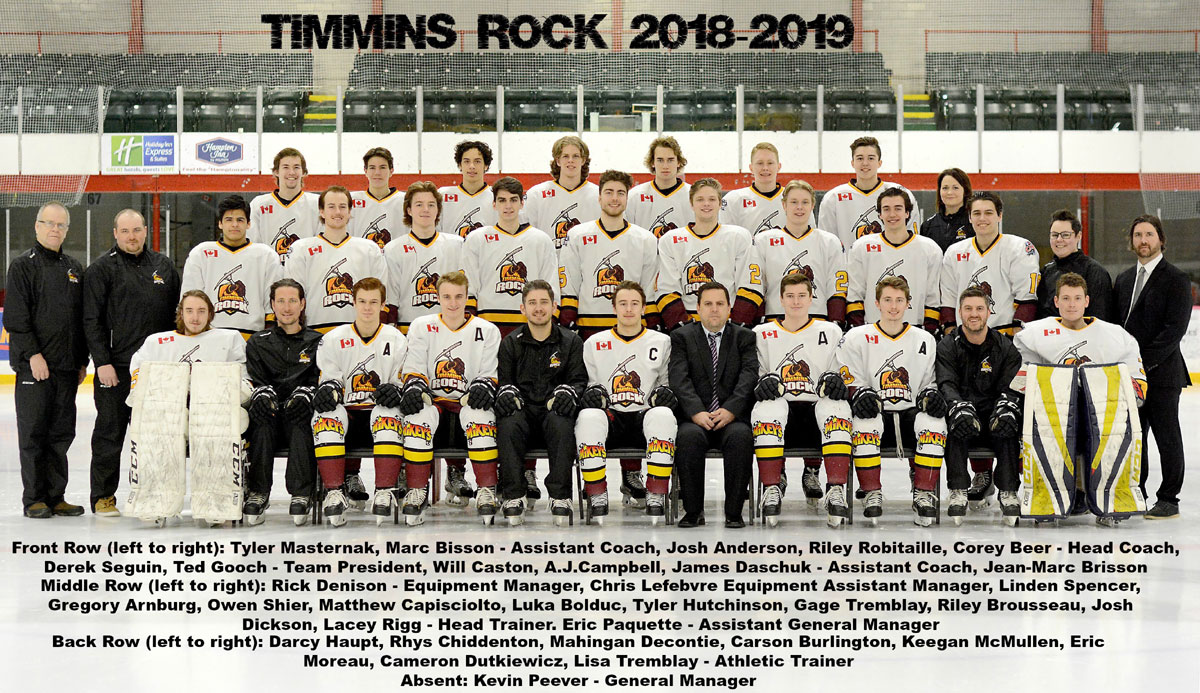 Timmins Rock | OFFICIAL SITE OF THE TIMMINS ROCK JUNIOR A HOCKEY CLUB