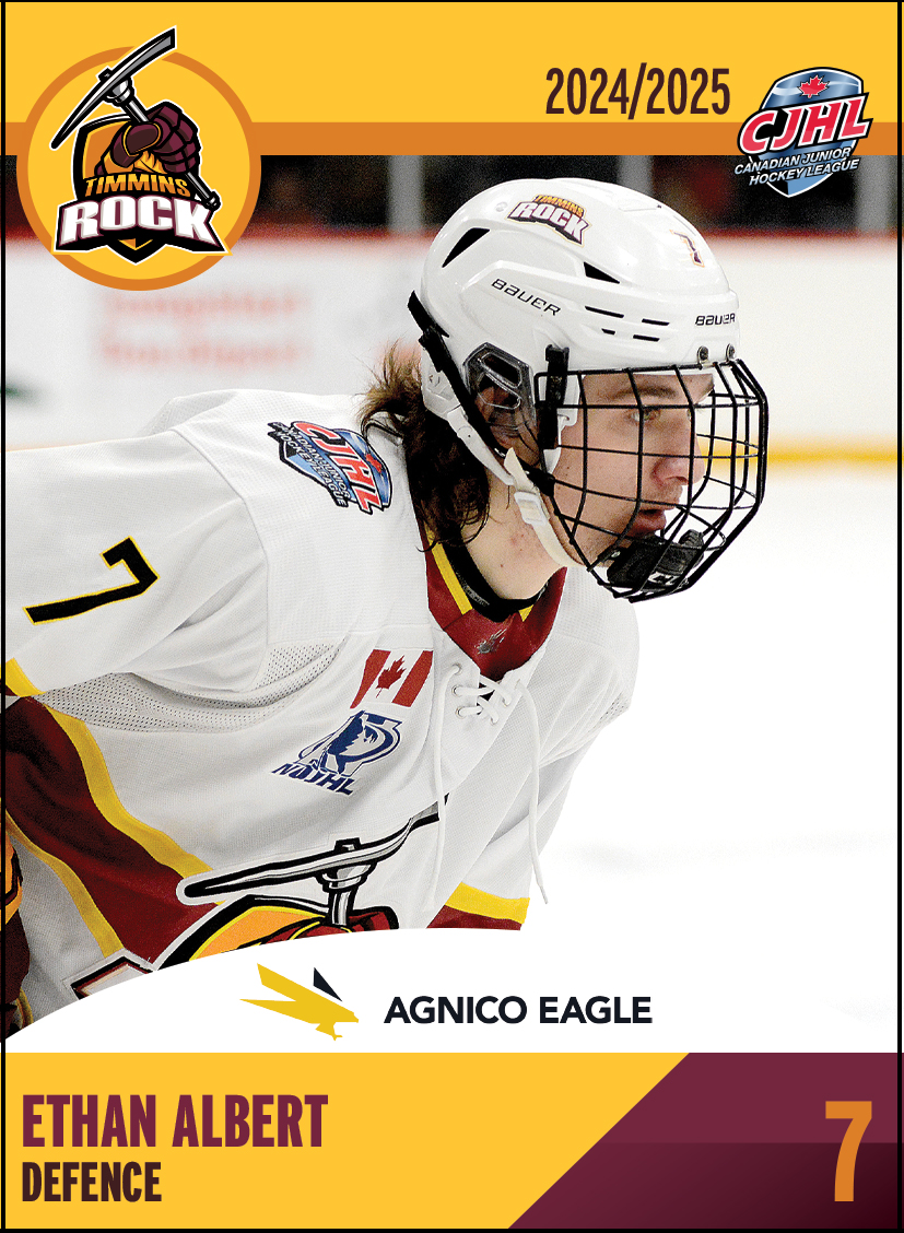 Ethan Albert | Timmins Rock